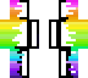 rainbow fade | Minecraft Skin