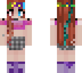 red haired princess | Minecraft Skin