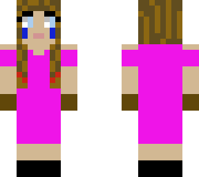 Sad Girl | Minecraft Skin