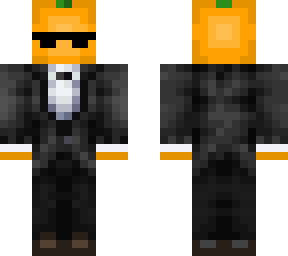 Secret Agent Orange | Minecraft Skin