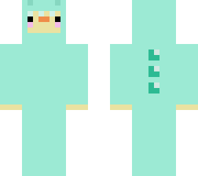 Cute Dinosaur Minecraft Skin