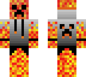 Minecraft Fire Creeper