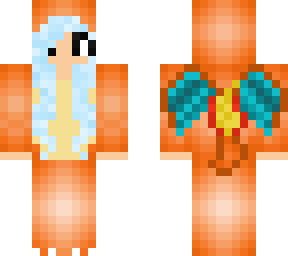 charizard girl | Minecraft Skins