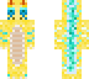 Golden Naga | Minecraft Skin
