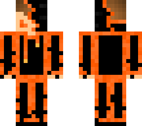 Lava Corruption Boy | Minecraft Skin