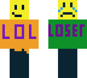 LOL/LOSER | Minecraft Skin
