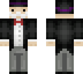 Monopoly Man for TheGuyWhoMadeYesSkin's contest (edited). | Minecraft Skin
