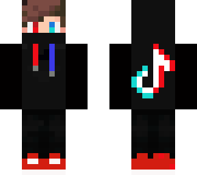 tick tocker hude | Minecraft Skin