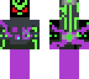 8-bit virus nivel maximo | Minecraft Skin