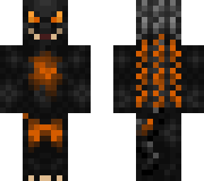 burning godzilla | Minecraft Skins