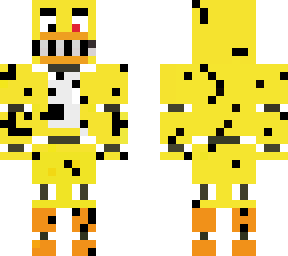 nightmare fnaf | Minecraft Skins