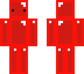 Red Blobby Man | Minecraft Skin