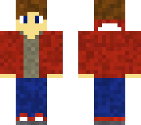 red jacket | Minecraft Skin