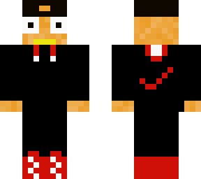 Red Nike tiko | Minecraft Skin