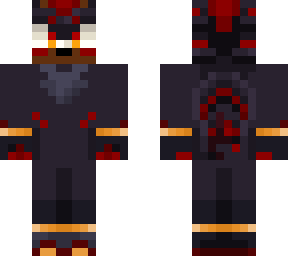 Shadow the hedgehog redesign | Minecraft Skin
