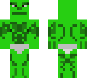 Shredded Shrek | Minecraft Skin