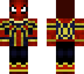 Spider Man Infinity War | Minecraft Skin
