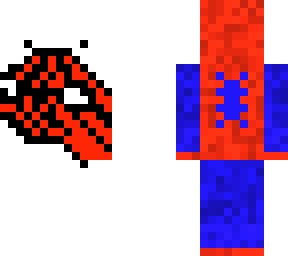 Spooderman, :/ | Minecraft Skin