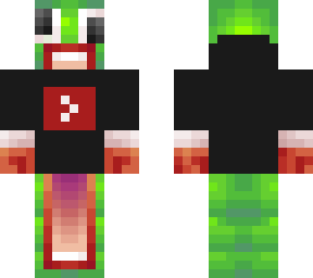 Unspeakable in a yt hoodie | Minecraft Skin