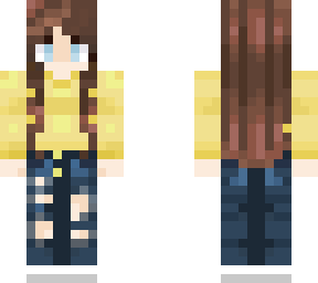 Yellow Girl | Minecraft Skin