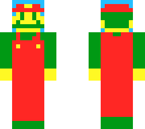 8-bit Mario | Minecraft Skin