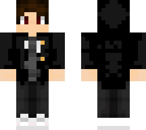 Black denim jacket | Minecraft Skin