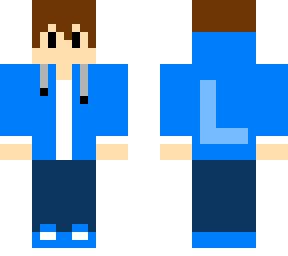 Blauer LarsLP | Minecraft Skin