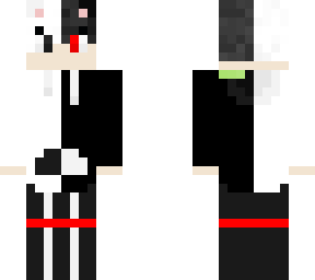 Human Monokuma | Minecraft Skin