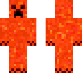 Lava Creeper | Minecraft Skins