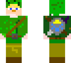 Link(Legend of Zelda: Ocarina of Time) | Minecraft Skin