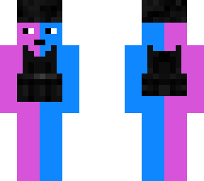 Pink and blue | Minecraft Skin