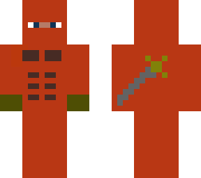 red ninja Marci | Minecraft Skin