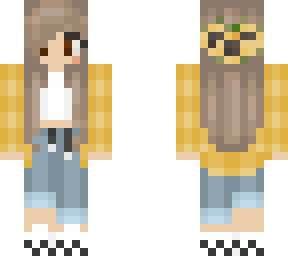 yellow girl | Minecraft Skin