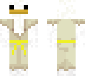 Yellow karate chicken | Minecraft Skin