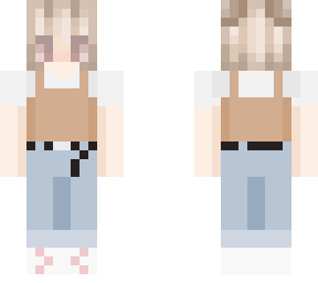 aesthetic soft girl | Minecraft Skin