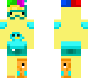 Baby Duck w/ Floaty | Minecraft Skin