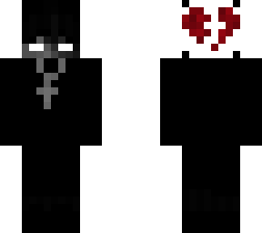 broken mask finishing project | Minecraft Skin