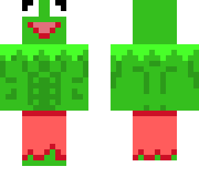 buff Kermit | Minecraft Skin