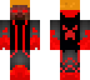 Caliber 9 Fire x Herobrine Collab | Minecraft Skin