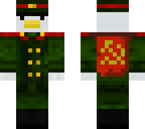 Communist chicken | Minecraft Skin