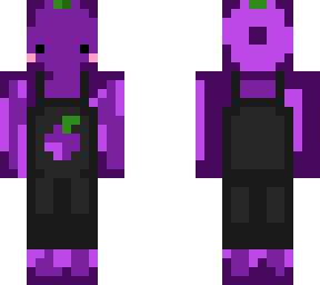 cute grape man | Minecraft Skin