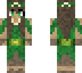 Eleanor the EarthBender!!!! (Avatar:The Last Airbender) | Minecraft Skin