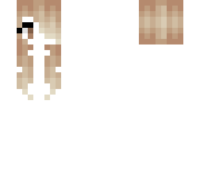 Female HB - Blonde Medium w/ Bangs | Minecraft Skin