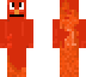 fiery elmo | Minecraft Skin
