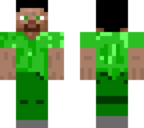 Green Steve | Minecraft Skins