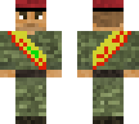 Hezbollah Militant w/ Sash | Minecraft Skin