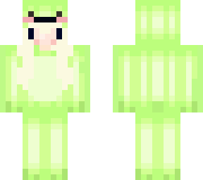 Kawaii Froggy girl | Minecraft Skin