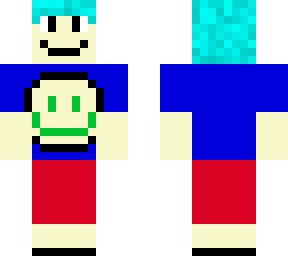 My first smiley face skin!!! | Minecraft Skin