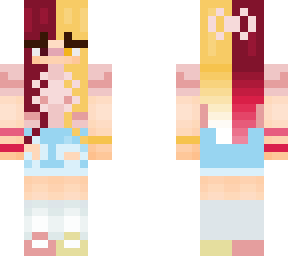 Rhubarb and custard | Minecraft Skin