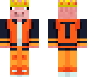 Technoblade MCC Season 7 Orange Ocelots | Minecraft Skin